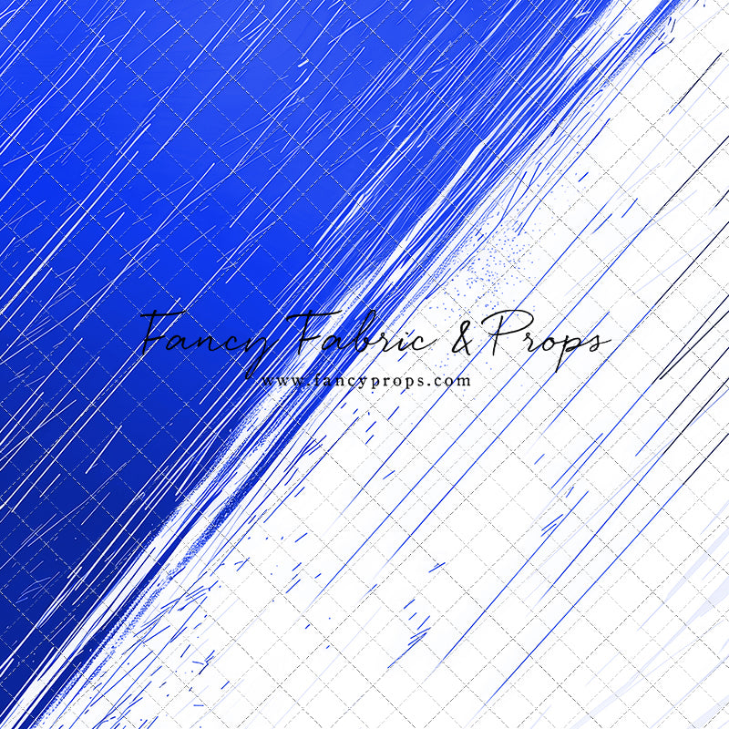 Varsity Blue – Fancy Fabric & Props