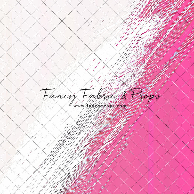 Varsity Pink Stripe – Fancy Fabric & Props