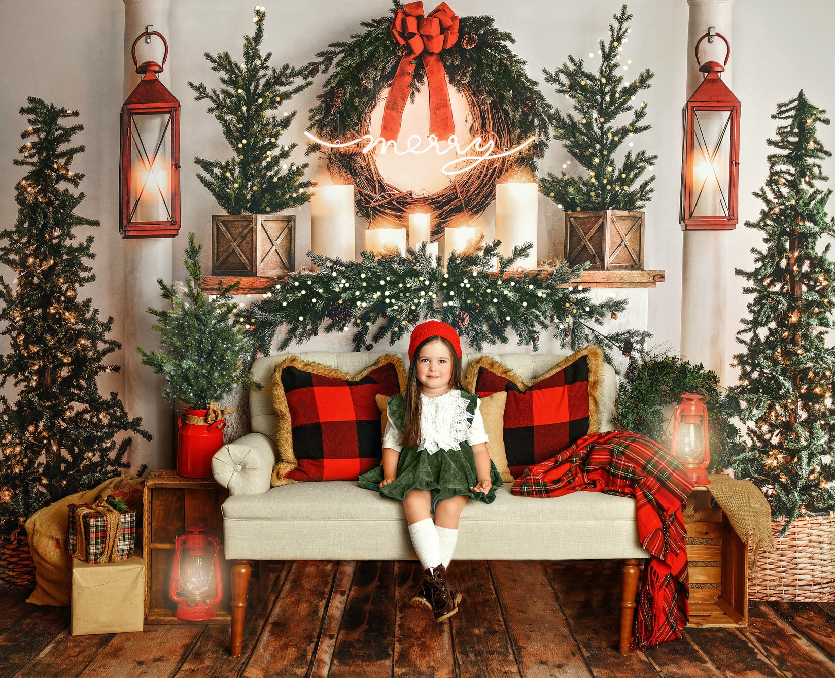 Comfort & Joy – Fancy Fabric & Props