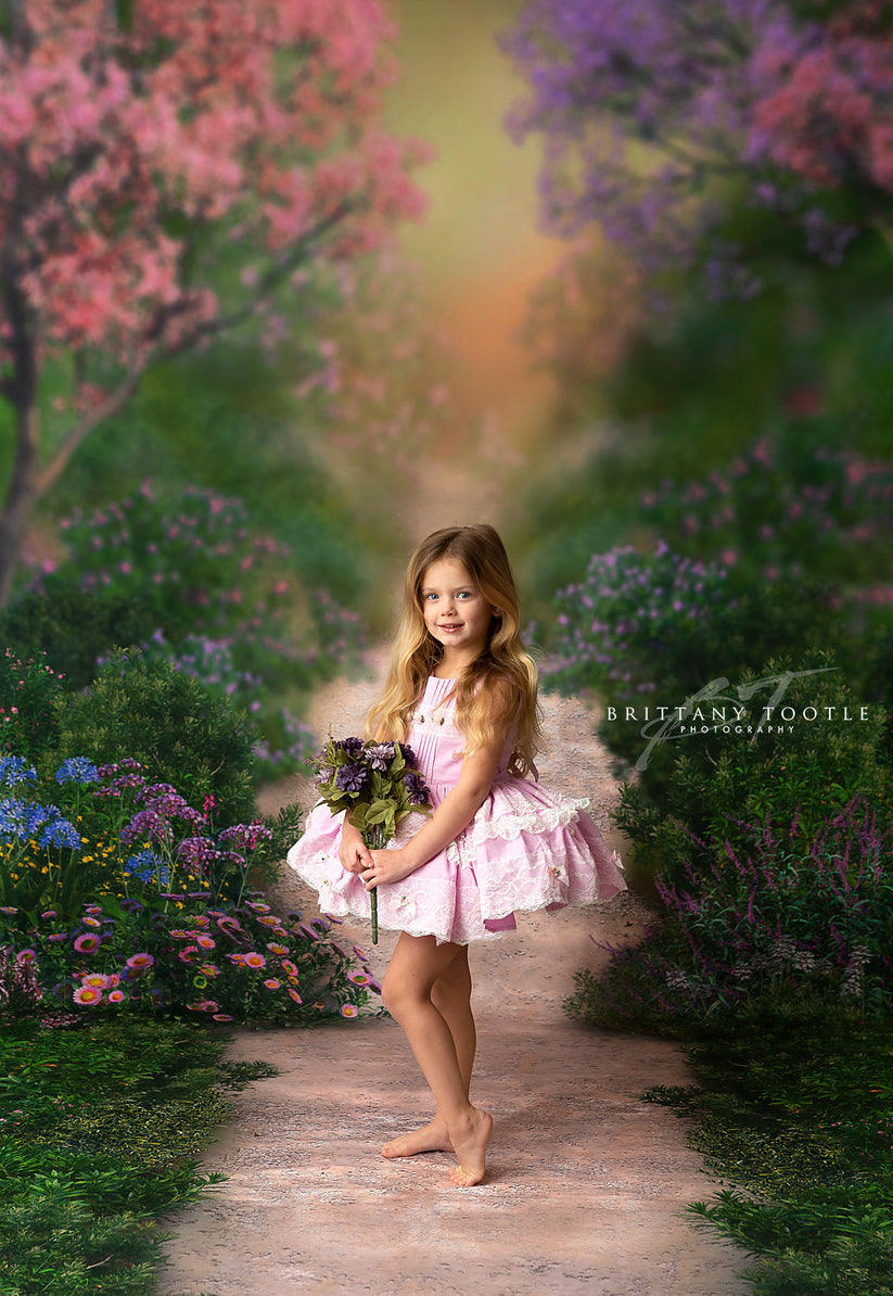 Dreamy Spring Path - With Sweep Option – Fancy Fabric & Props