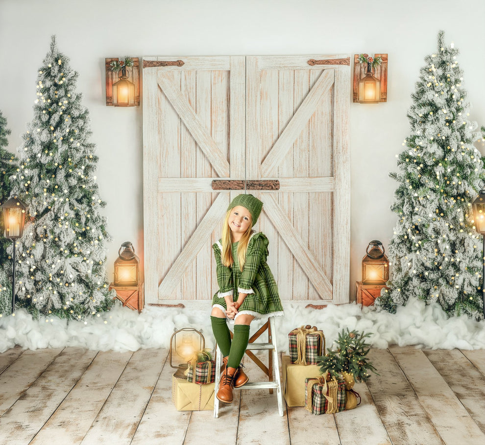 Snowy Holiday Park 2pc Room – Fancy Fabric & Props