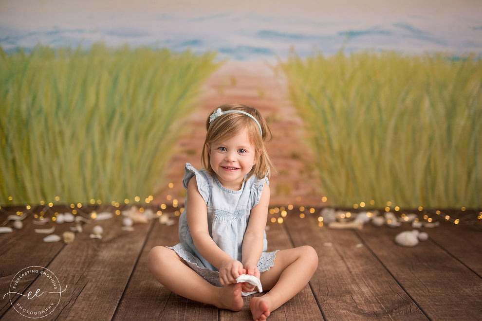 Beachfront Boardwalk – Fancy Fabric & Props
