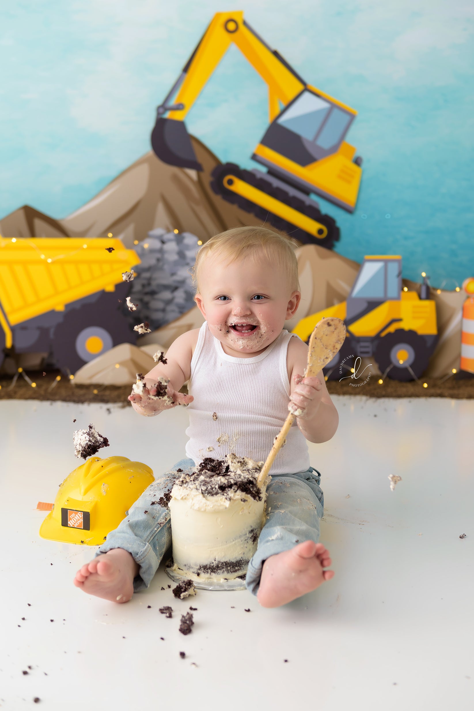Digger Day – Fancy Fabric & Props