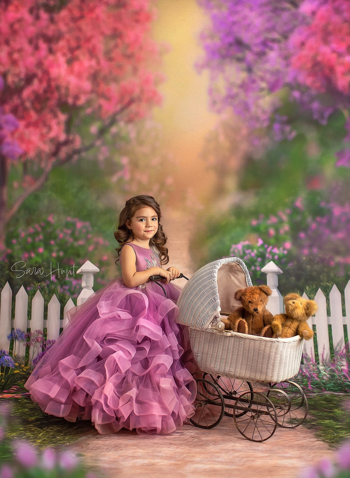 Dreamy Spring Gate - With Sweep Option – Fancy Fabric & Props
