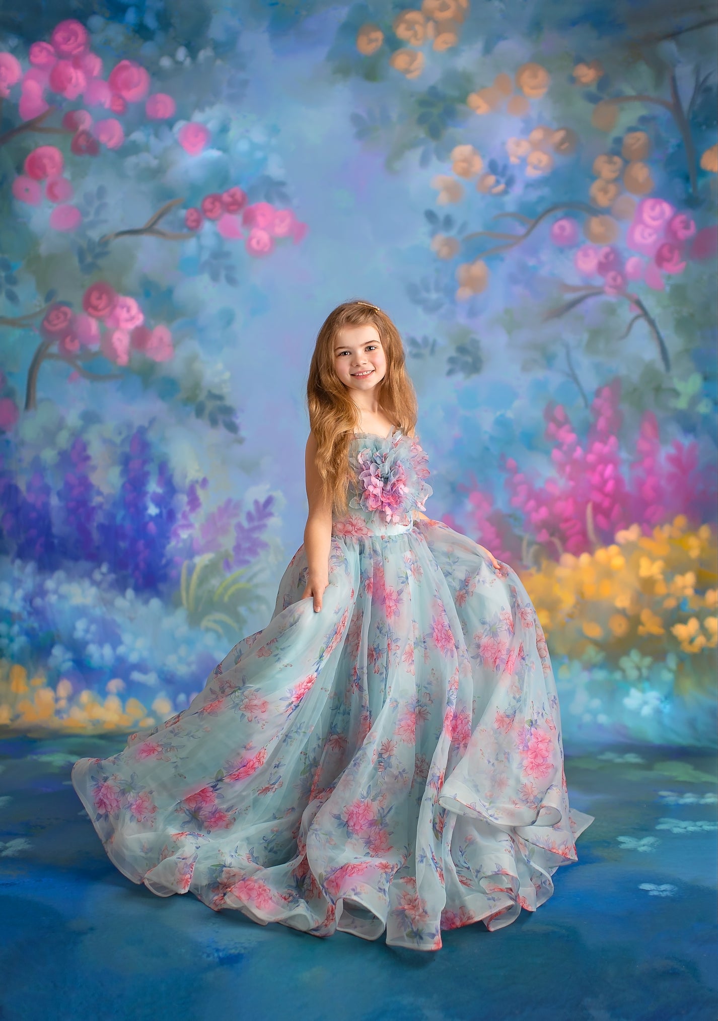 Forget Me Not Pathway - With Sweep Option – Fancy Fabric & Props