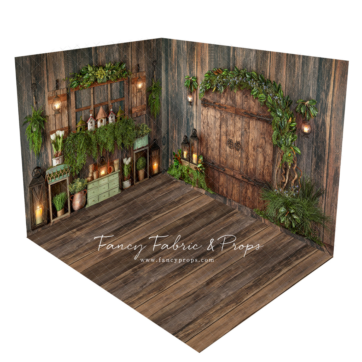 Gardener's Green Thumb Room – Fancy Fabric & Props