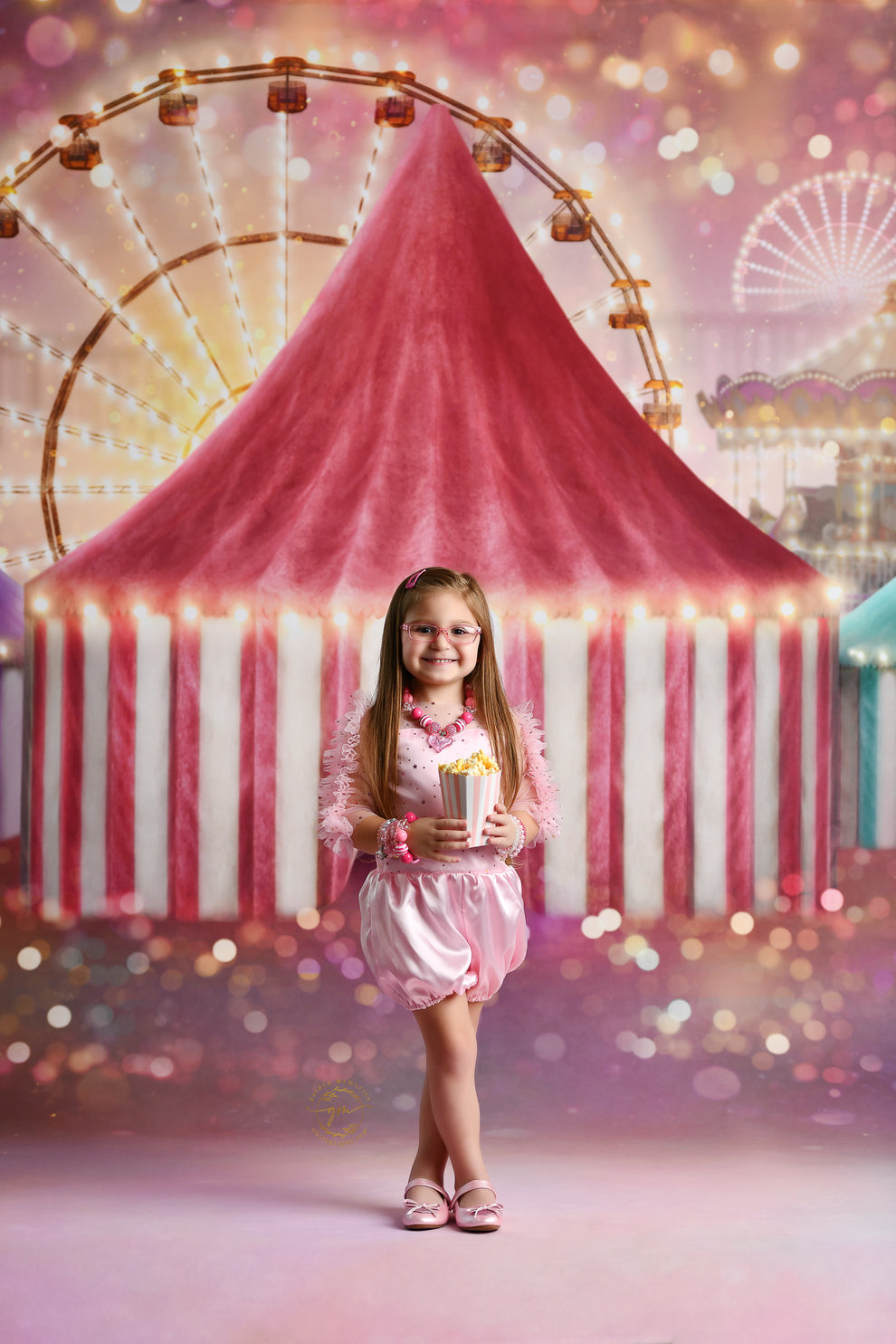 Pastel Carnival - With Sweep Option – Fancy Fabric & Props