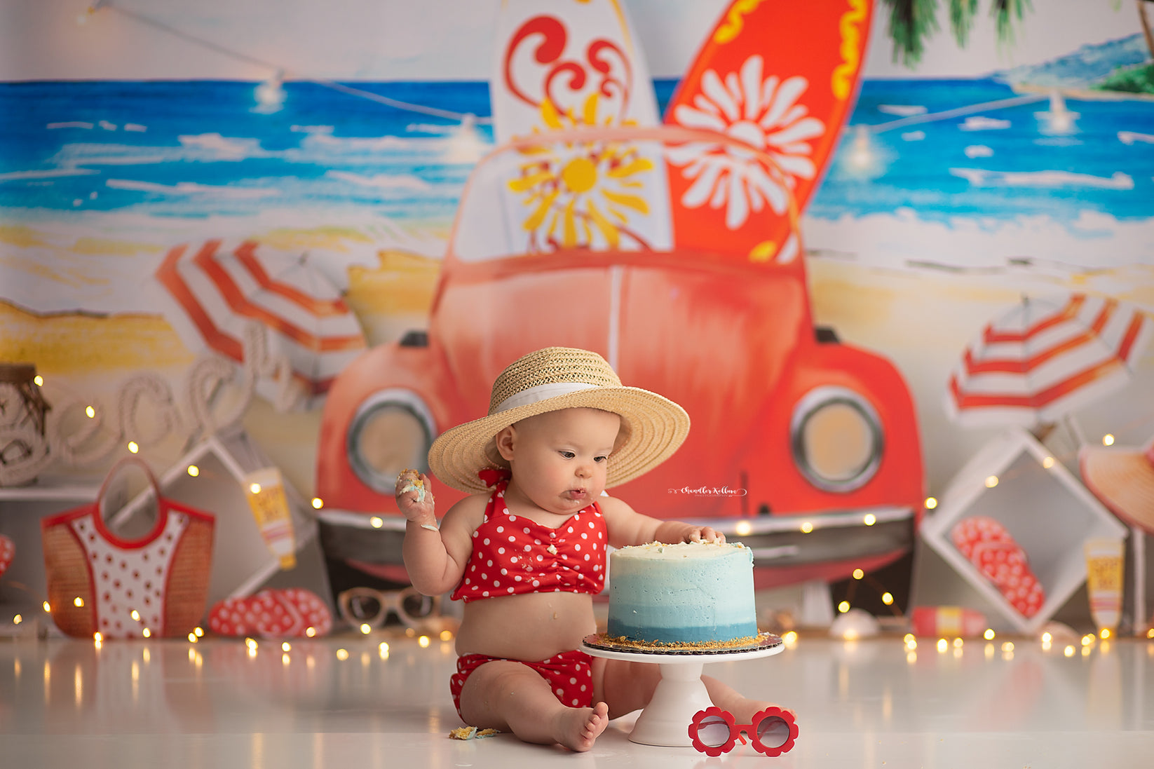 Beach Bum – Fancy Fabric & Props