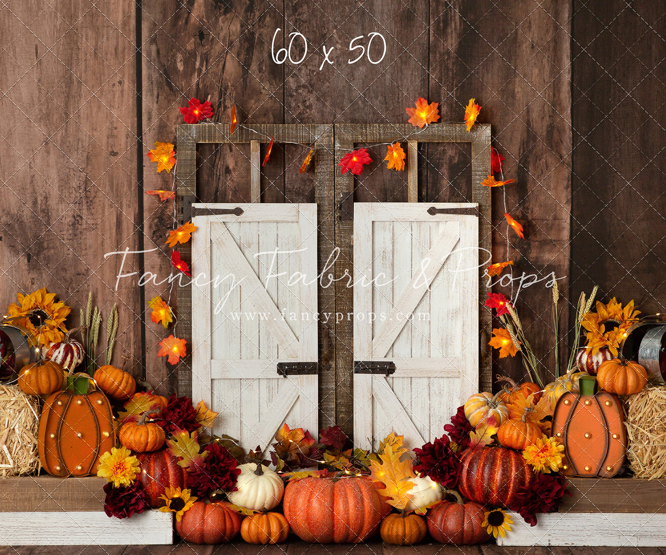 Bountiful Autumn Harvest – Fancy Fabric & Props