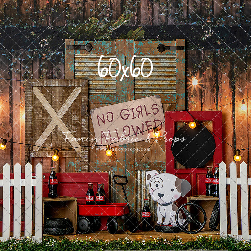 Little Rascal – Fancy Fabric & Props