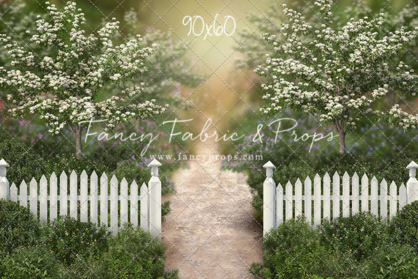 Spring Garden Path - With Sweep Option – Fancy Fabric & Props