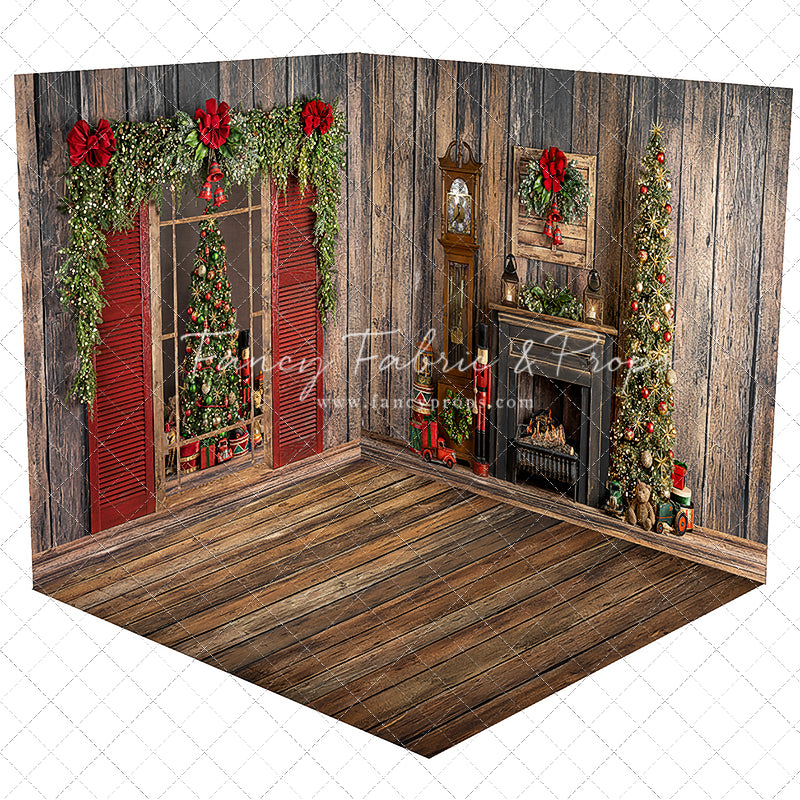 Chestnuts By The Festive View Room – Fancy Fabric & Props