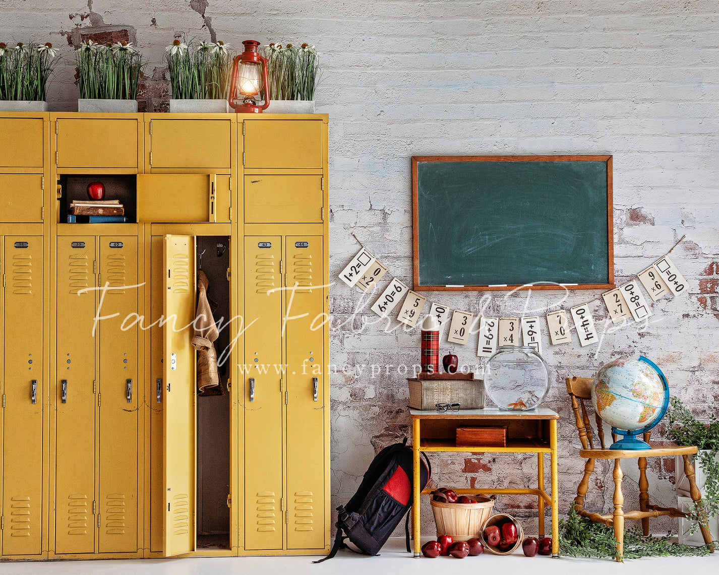 Clever Classroom – Fancy Fabric & Props