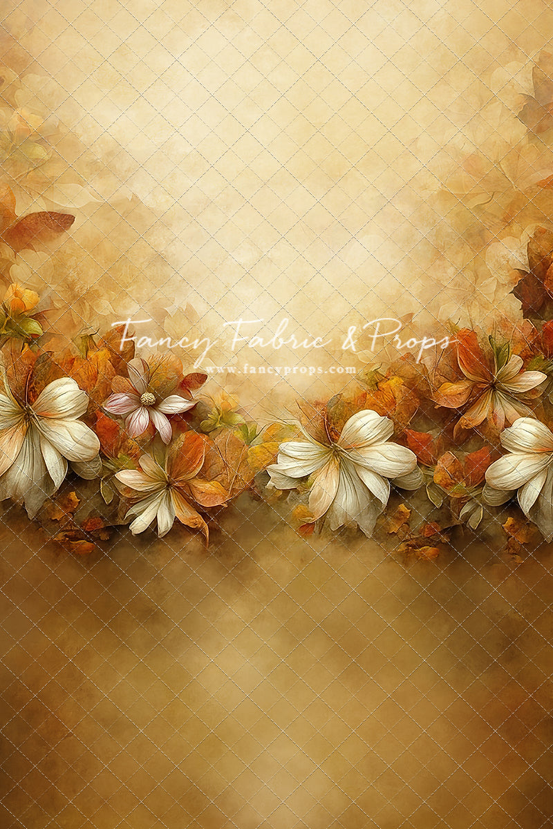 Elegant Fall Blooms – Fancy Fabric & Props