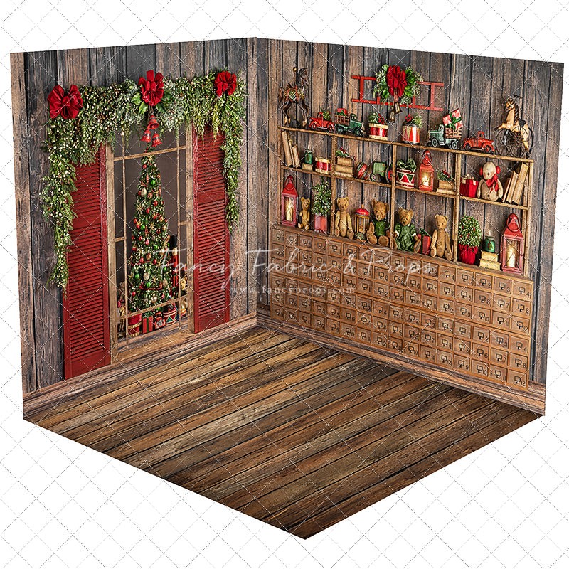 Festive Workshop Room – Fancy Fabric & Props