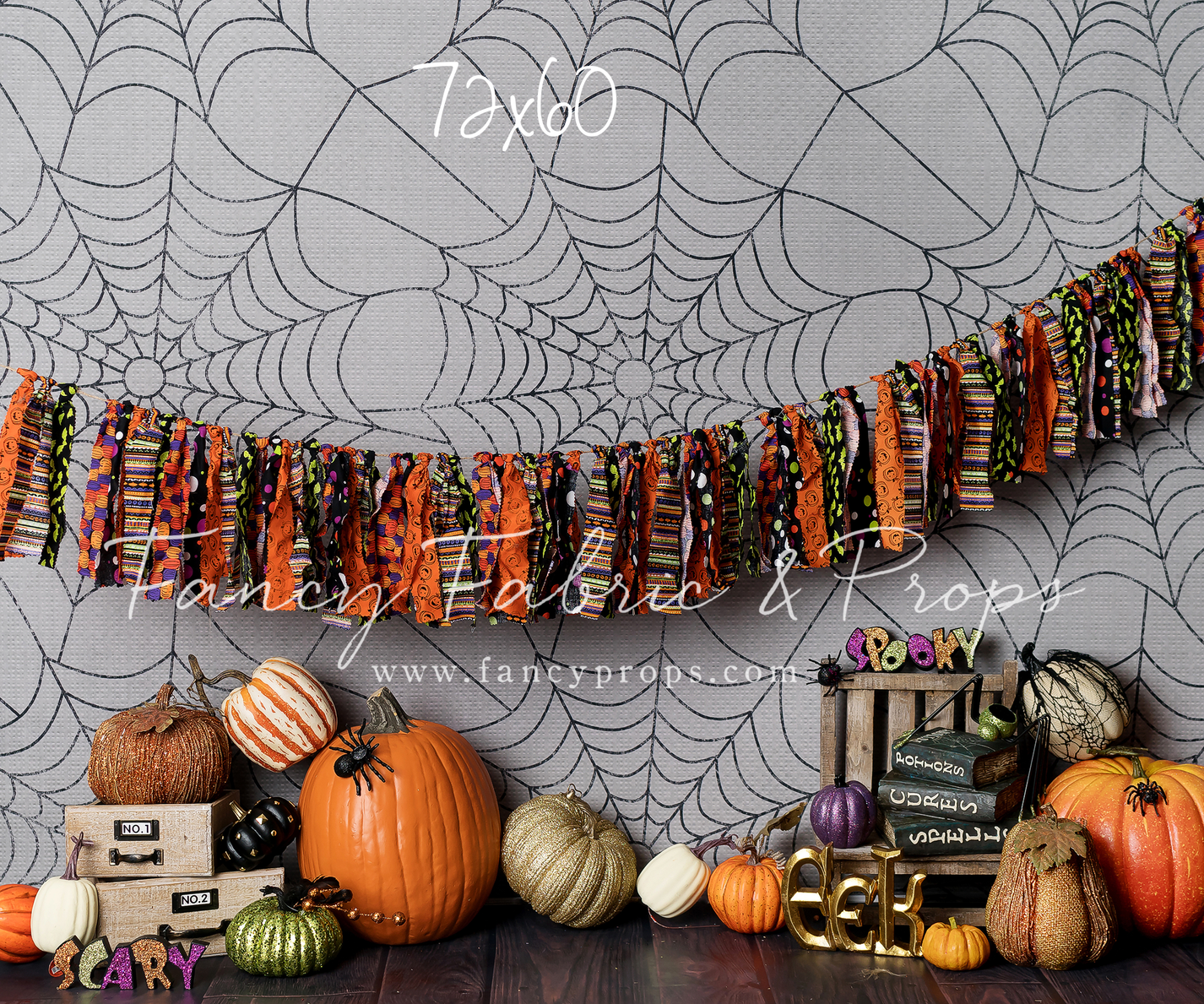 Grim Grinning Ghosts – Fancy Fabric & Props