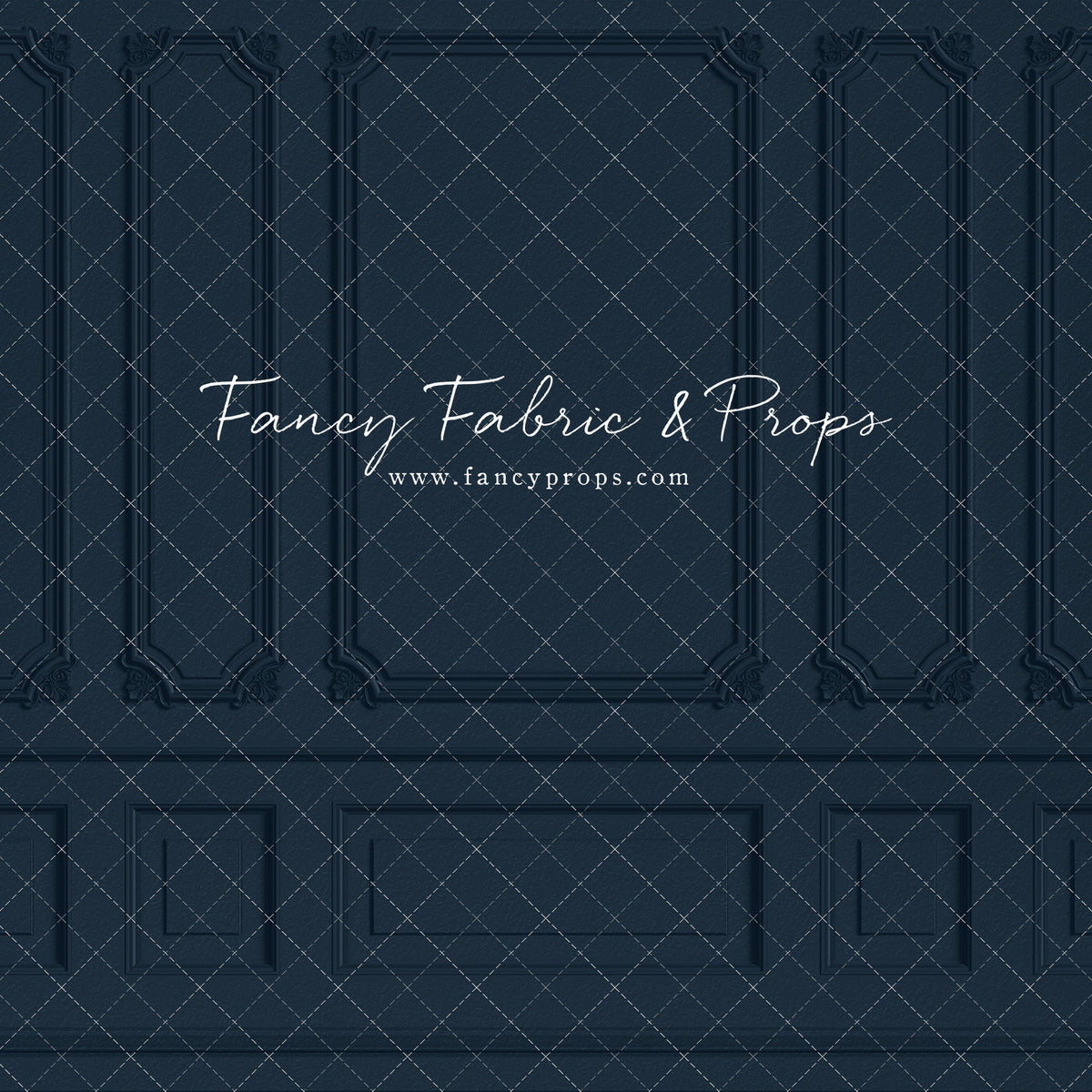 Classic Navy Wainscoting Wall 60x50" - Littles Collection – Fancy ...