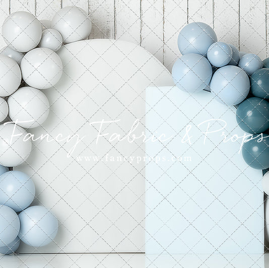 Baby Blue Birthday – Fancy Fabric & Props