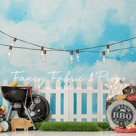 Backyard BBQ – Fancy Fabric & Props