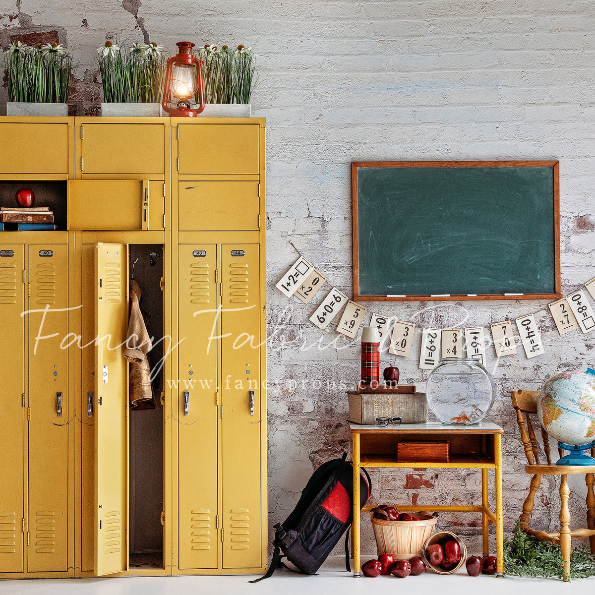 Clever Classroom – Fancy Fabric & Props