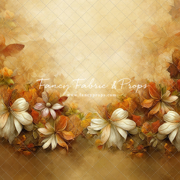 Elegant Fall Blooms – Fancy Fabric & Props