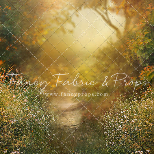 Fall Forest Path – Fancy Fabric & Props