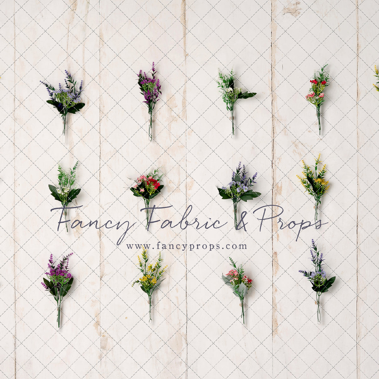 Floral Wonder Wall – Fancy Fabric & Props