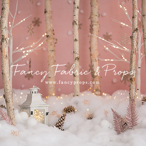 Glimmer Winter Wonderland – Fancy Fabric & Props
