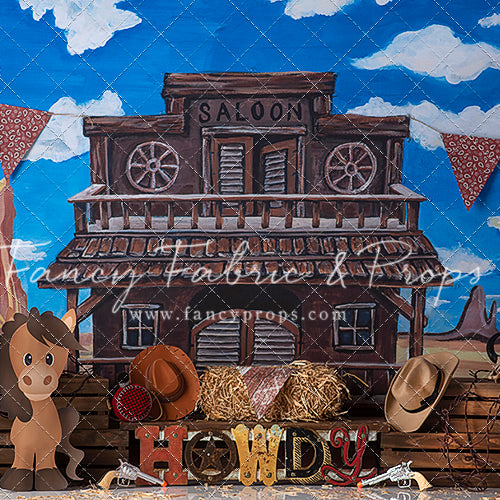 Howdy – Fancy Fabric & Props