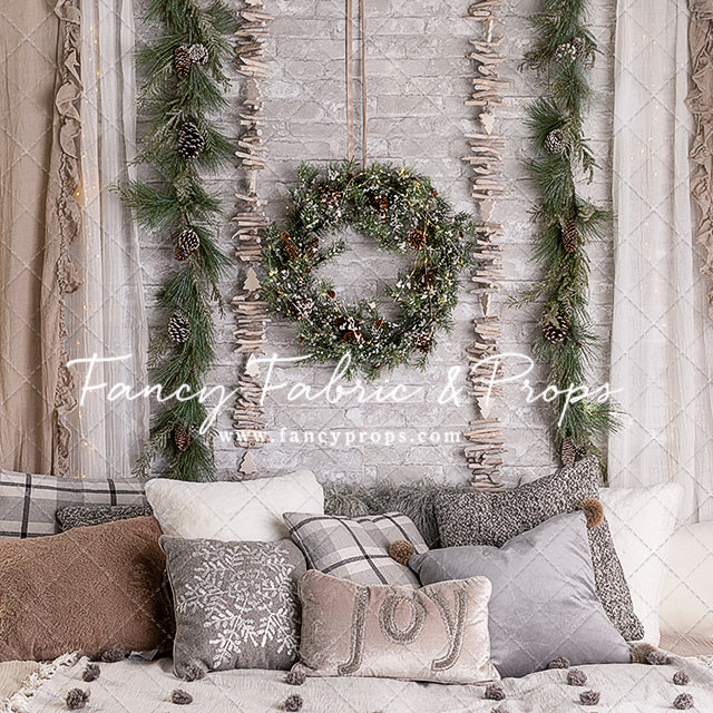 Joyful Retreat – Fancy Fabric & Props