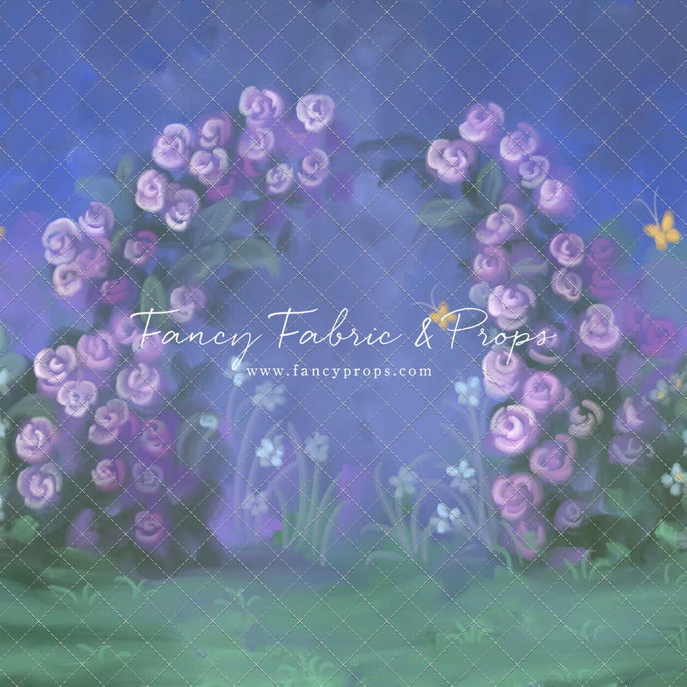 Lavender Rose Garden – Fancy Fabric & Props