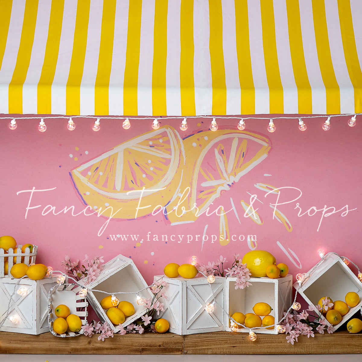 Lemon Drop – Fancy Fabric & Props
