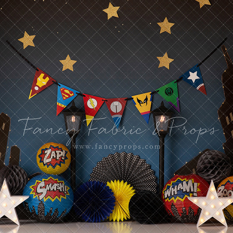 Marvel This – Fancy Fabric & Props