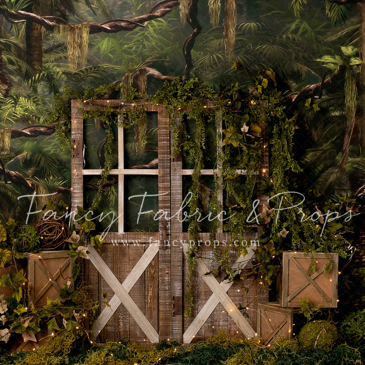 Rainforest Twinkle – Fancy Fabric & Props