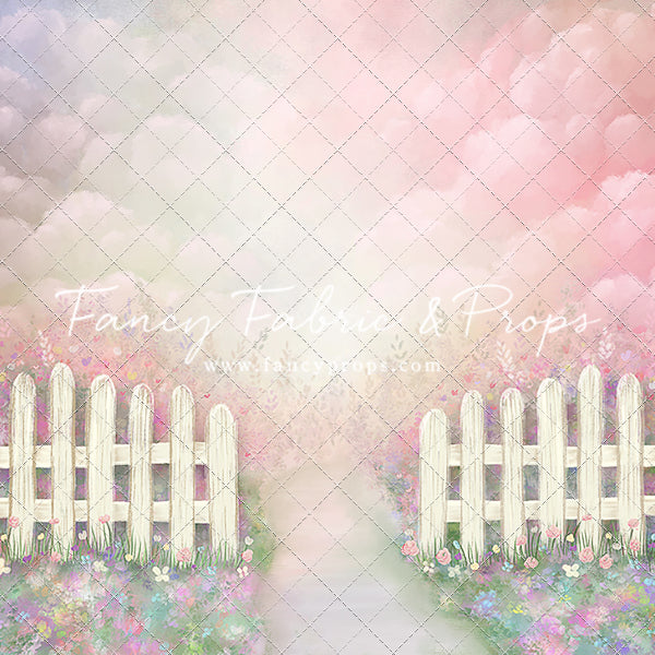 Spring Garden Gates – Fancy Fabric & Props