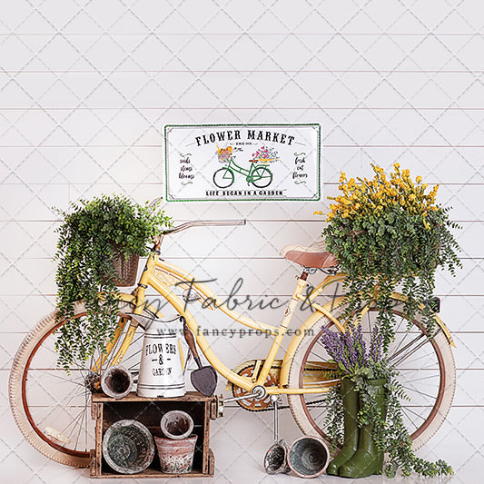 Springtime Bicycle Ride – Fancy Fabric & Props