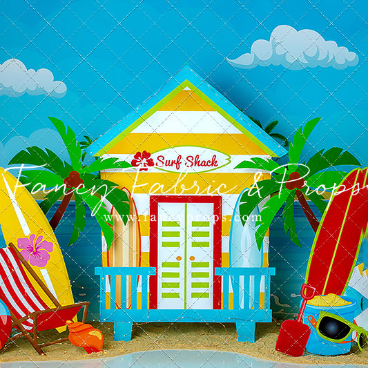 Summer Surf Shack – Fancy Fabric & Props