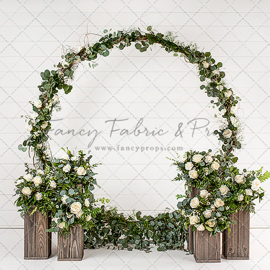 White Rose Morning – Fancy Fabric & Props