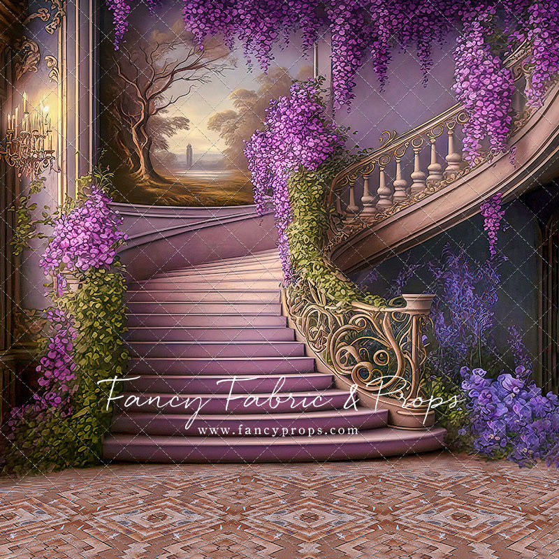 Wisteria Staircase - With Sweep Option – Fancy Fabric & Props