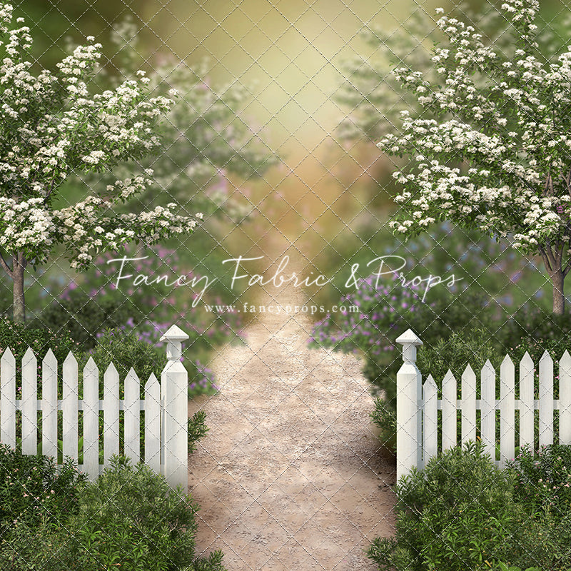 Spring Garden Path - With Sweep Option – Fancy Fabric & Props