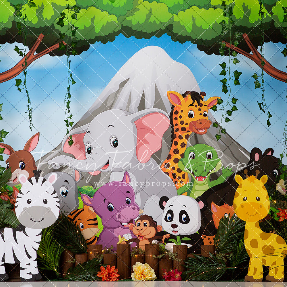 It's A Zoo In Here – Fancy Fabric & Props