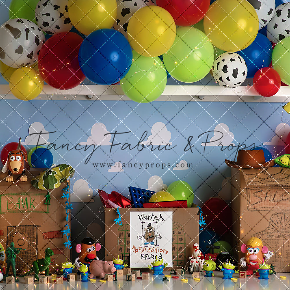 To Infinity And Beyond – Fancy Fabric & Props